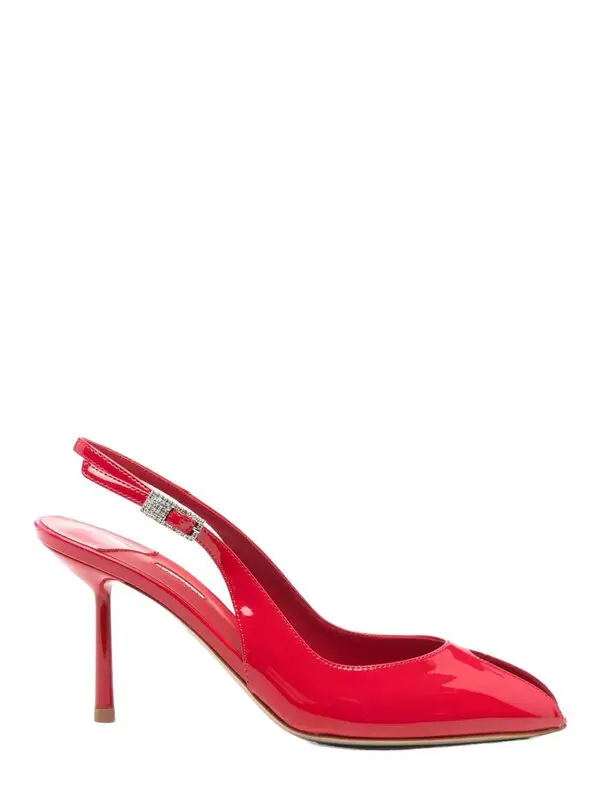LE SILLA 90mm Clivage Pumps - Red