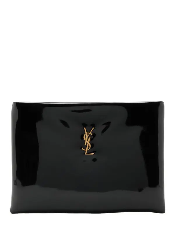 Saint Laurent Calypso Large Pouch - Black