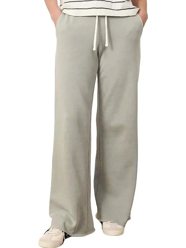 Marine Layer Cloud 9 Wide Leg Sweatpants - Shadow
