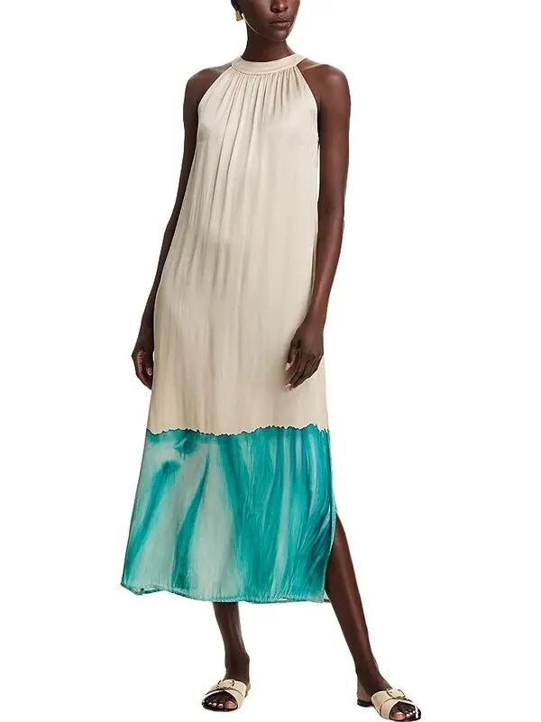 LA FEE MARABOUTEE Vacance Midi Dress - Haze/ Blue