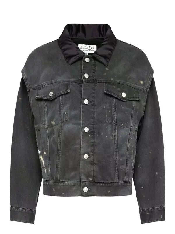 MAISON MARGIELA Cotton Jacket - Black