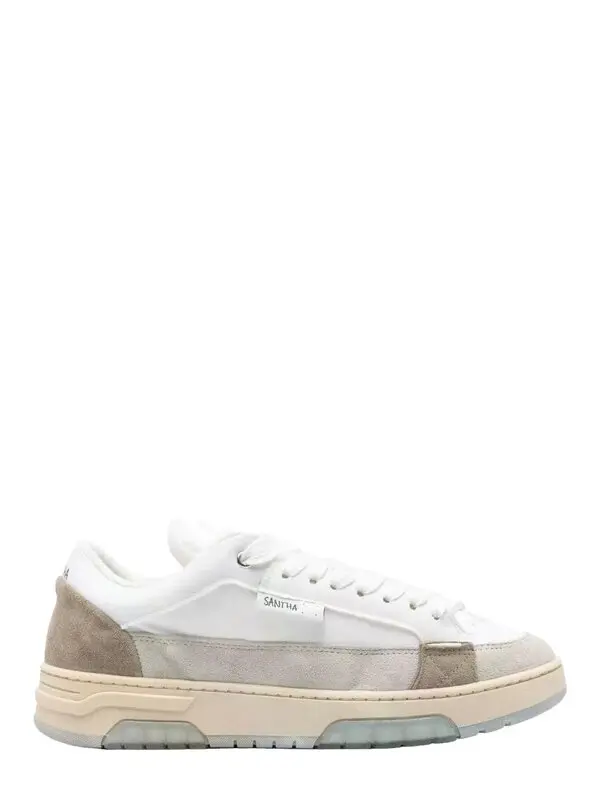 SANTHA Colour-block Sneakers - White