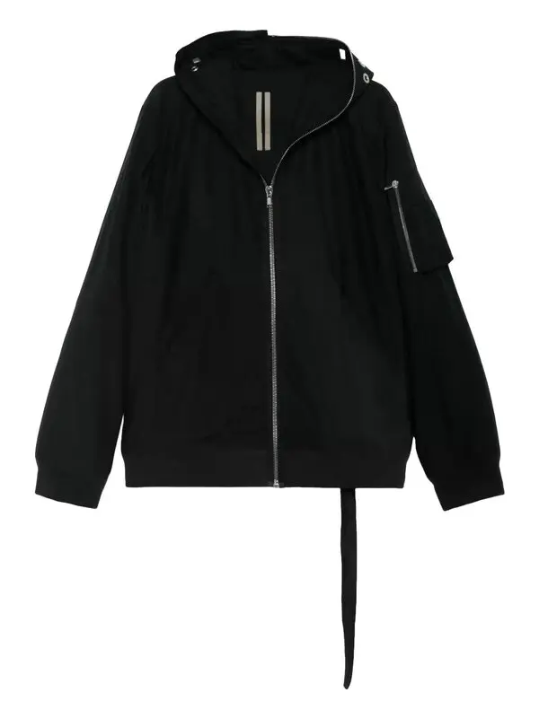 Rick Owens Gimp Flight Jacket - Black