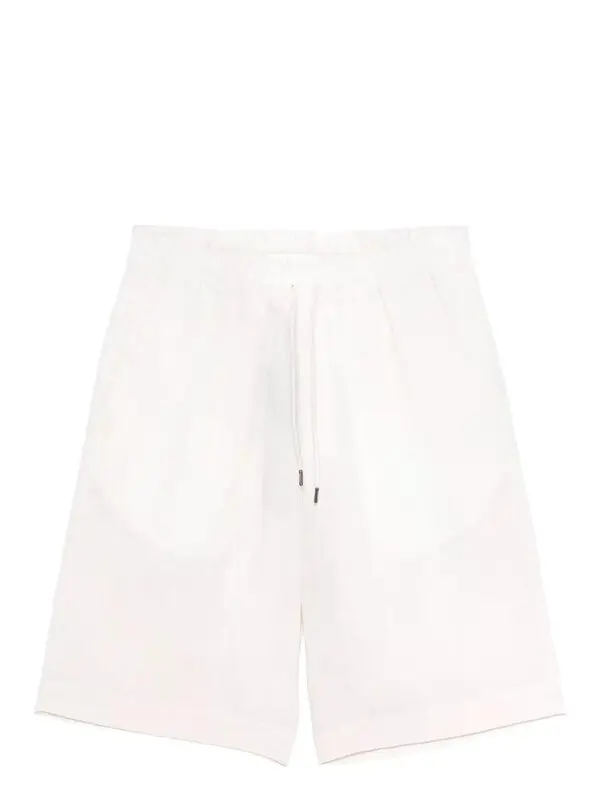 Herno Linen Shorts - Neutrals