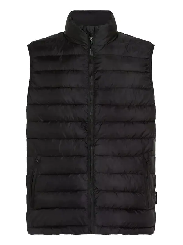 Karl Lagerfeld Quilted Gilet - Black