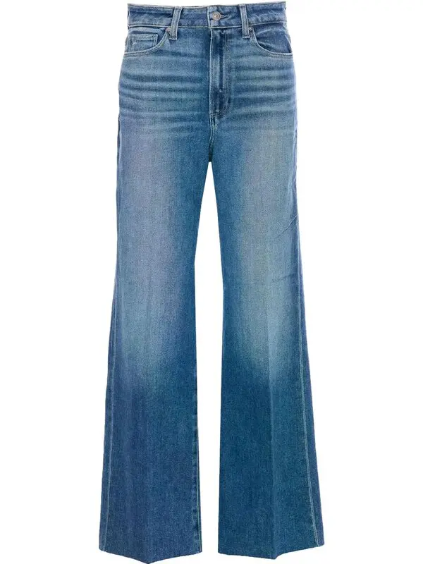 Paige Wide-leg Jeans - Blue