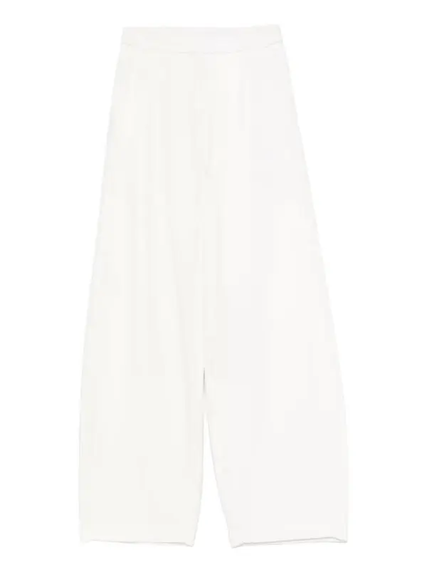 FORTE_FORTE Cotton Sweatpants - White