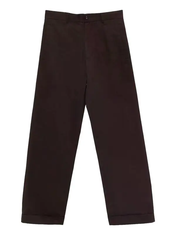 SOCIETE ANONYME Cotton Trousers - Brown