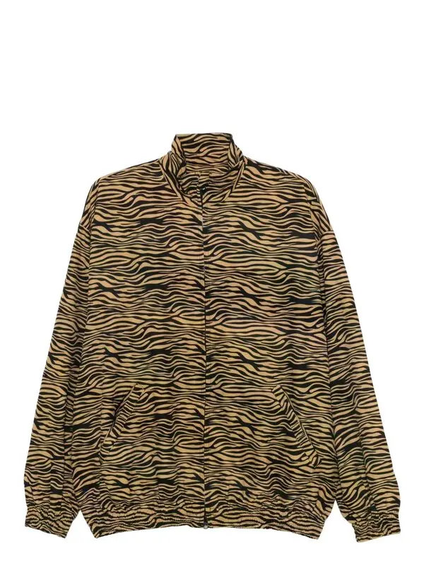 YUIKI SHIMOJI Tiger-stripes Jacket - Black