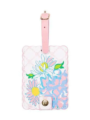 LILLY PULITZER Printed Luggage Tag - Multi Lilly Garden Home