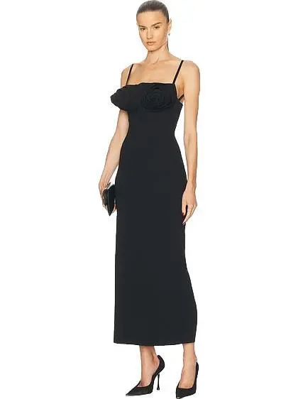 JEAN PAUL GAULTIER Conic Cup Long Dress - Black