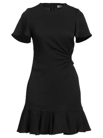 Sandro Mini Trapeze Dress - Black