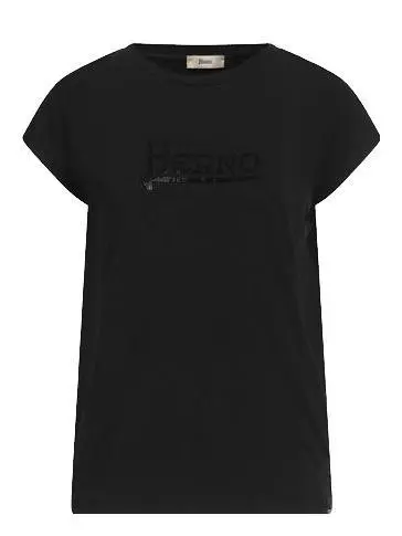Herno Cotton Elastane Polyester T-shirt - Black