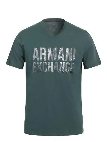 Armani Exchange T-shirt Dark Size Cotton - Green