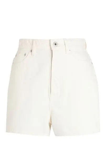Kenzo Ivory Denim Shorts - White
