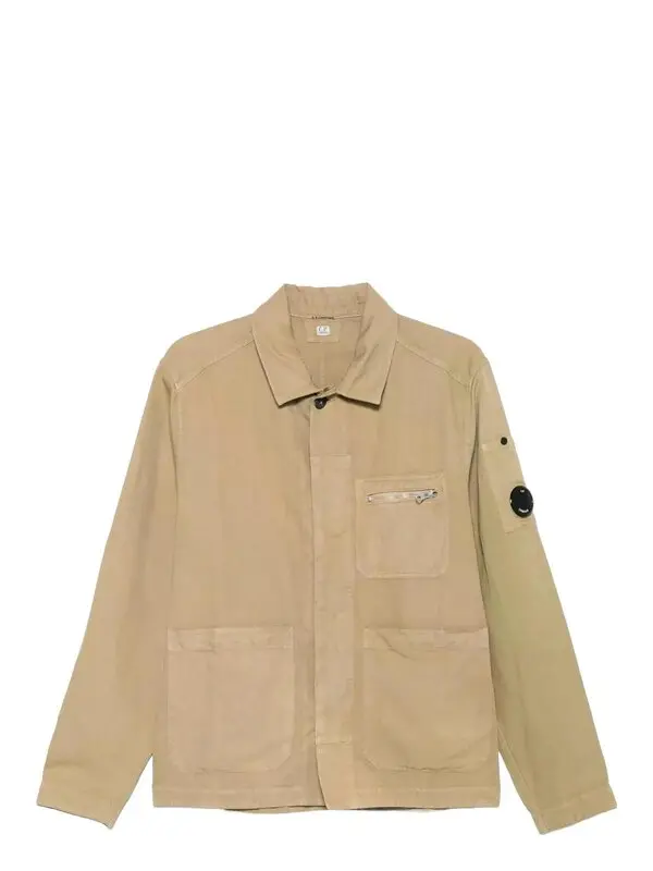 C.P. COMPANY Twill Shirt Jacket - Neutrals