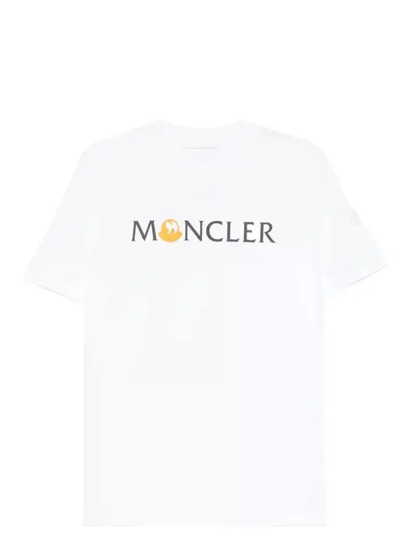Moncler Logo-print T-shirt - White