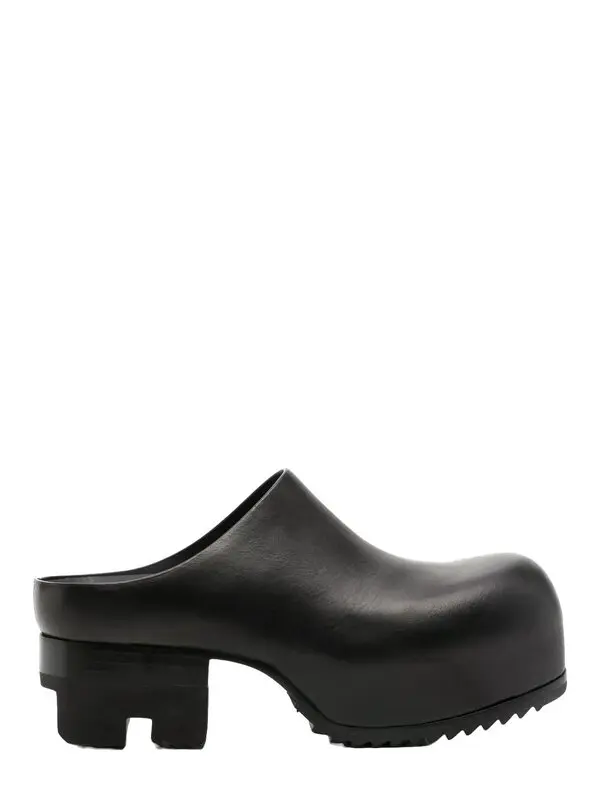 Rick Owens 50mm Ballast Mules - Black