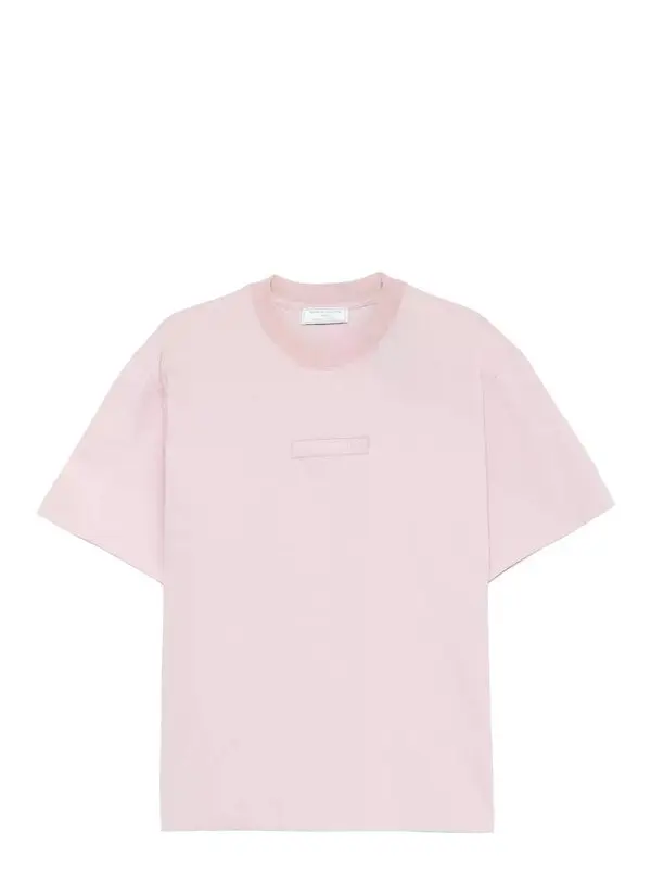 SOCIETE ANONYME Binary-embroidered T-shirt - Pink