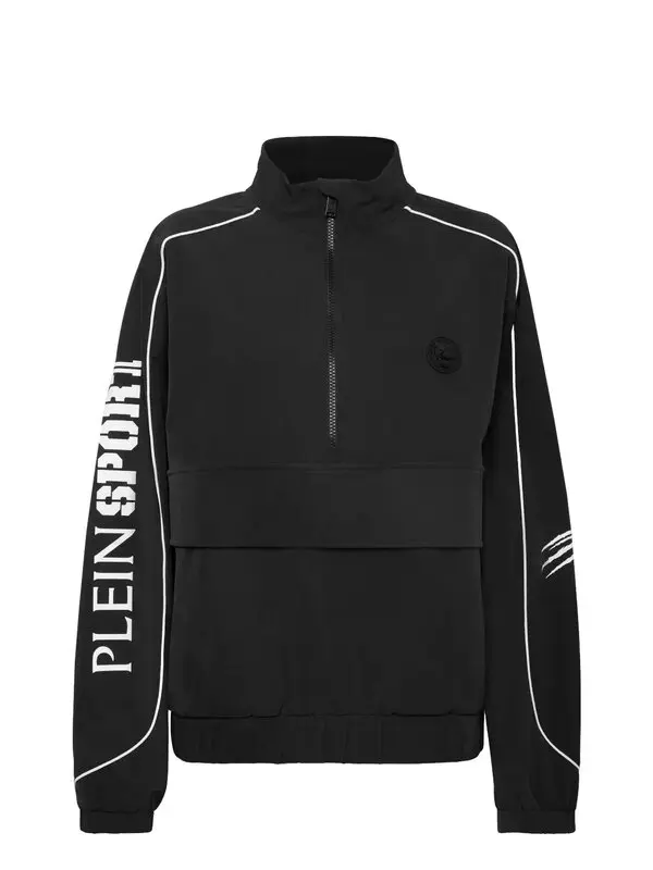 PLEIN SPORT Logo-patch Sweatshirt - Black