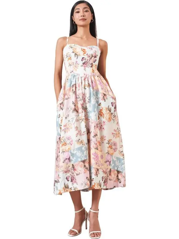 Yumi Kim Esme Linen Dress - Natural