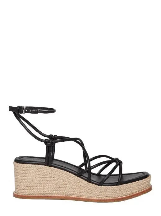 Paige Julia Wedge Sandal - Black