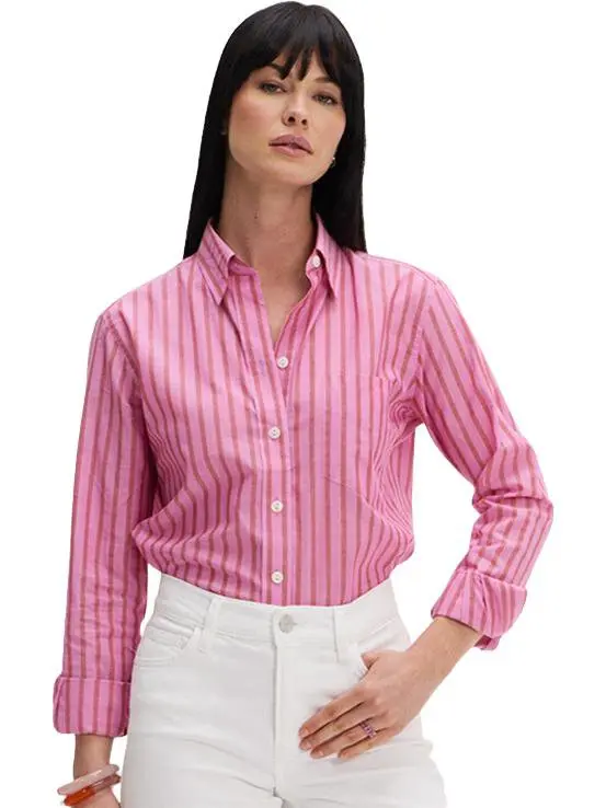 SARAH ALEXANDRA Weekend: Cherry Blossom Shirt - Stripe