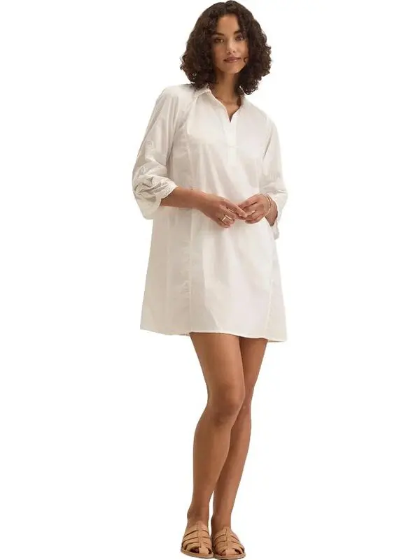 Velvet By Graham & Spencer Missie Mini Dress - White