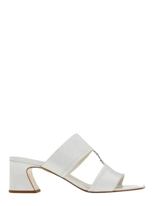 FERRAGAMO Tot 55 Sandals - White