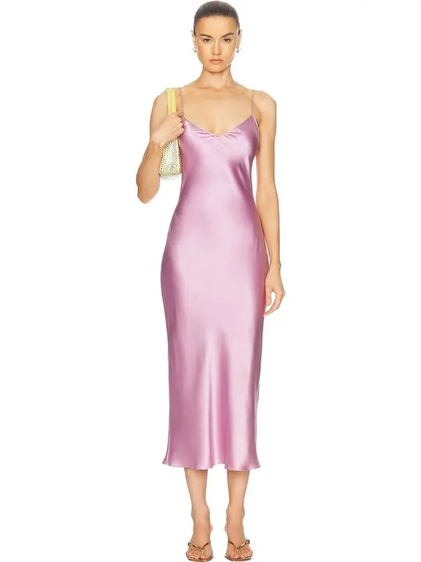 Sablyn Taylor Slip Dress - Orchid & Dusty Mauve