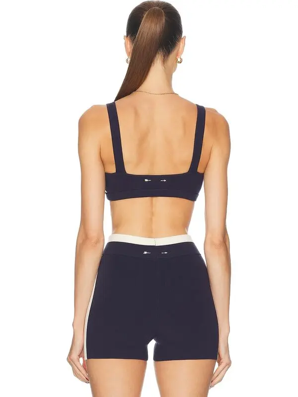 The Upside Montage Rory Scoop Sports Bra - Navy