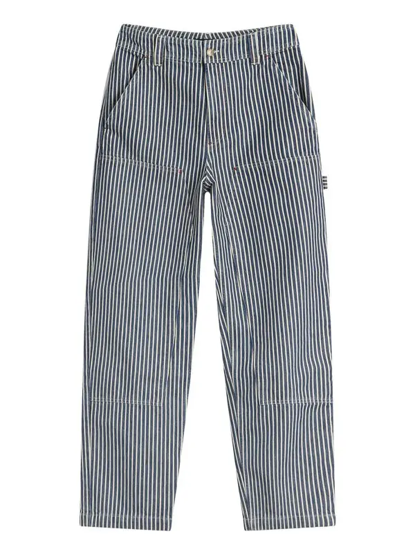 A.p.c. Gustav Stripe Trousers - Blue/white