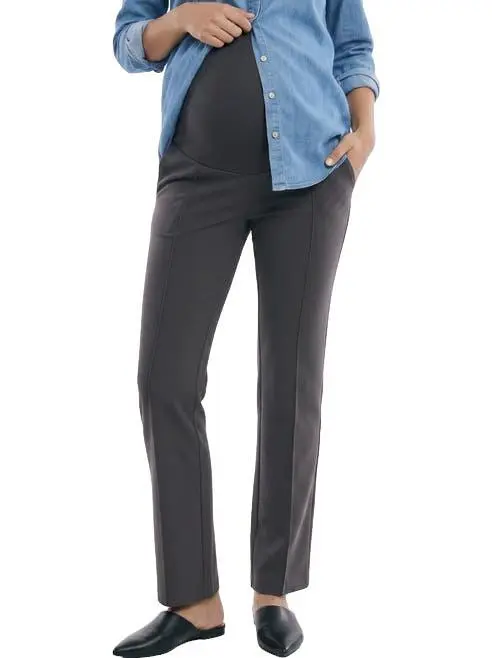Motherhood Maternity Mia Secret Fit Over-the-belly Pants - Grey