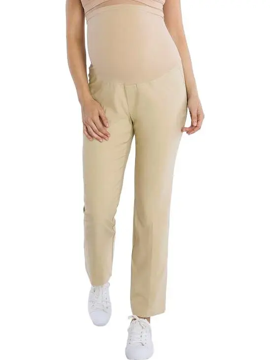 Motherhood Maternity Mia Secret Fit Over-the-belly Pants - Khaki