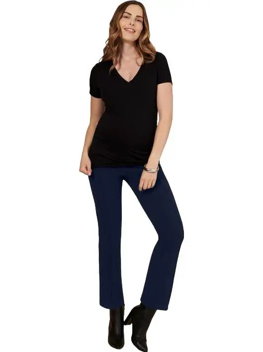 Motherhood Maternity Mia Secret Fit Over-the-belly Pants - Navy