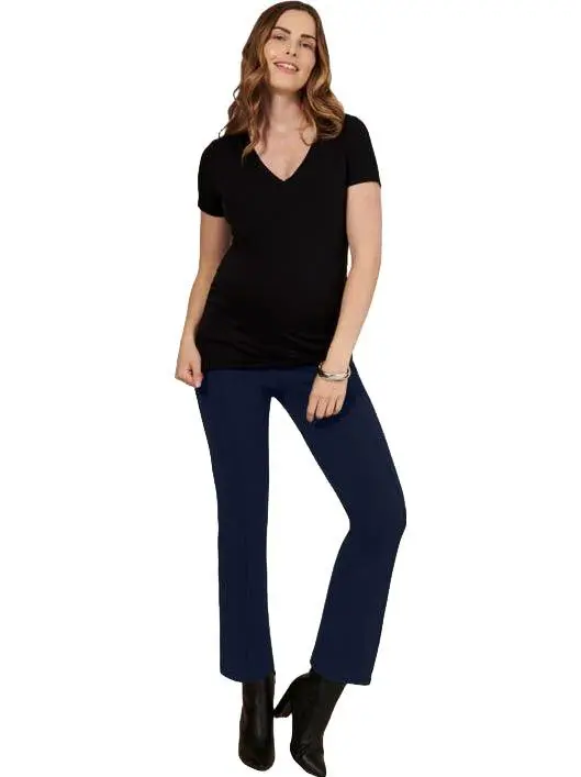 Motherhood Maternity Mia Secret Fit Over-the-belly Pants - Navy