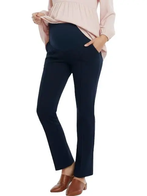 Motherhood Maternity Mia Secret Fit Over-the-belly Pants - Navy