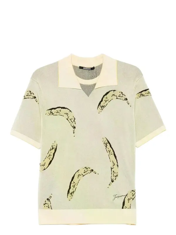 Jacquemus Le Polo Marino Top - Yellow