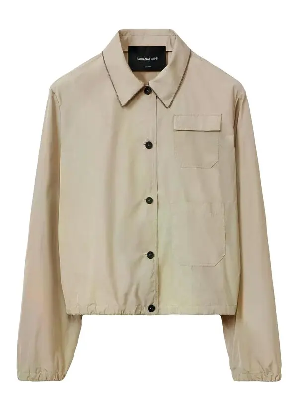 Fabiana Filippi Button-down Jacket - Neutrals