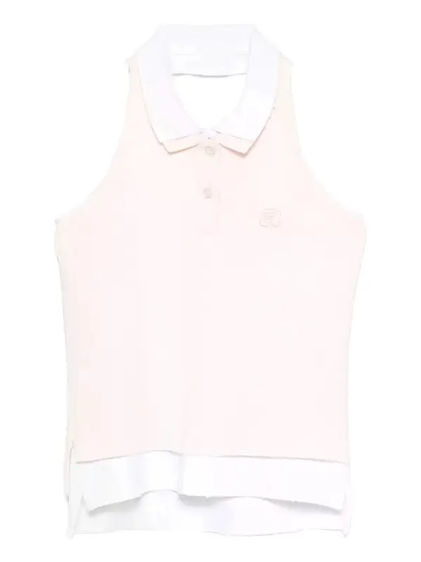 Alexander Wang Halter Layered Top - Pink