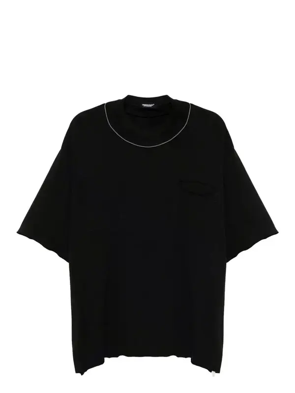 UNDERCOVERISM Distressed-effect T-shirt - Black
