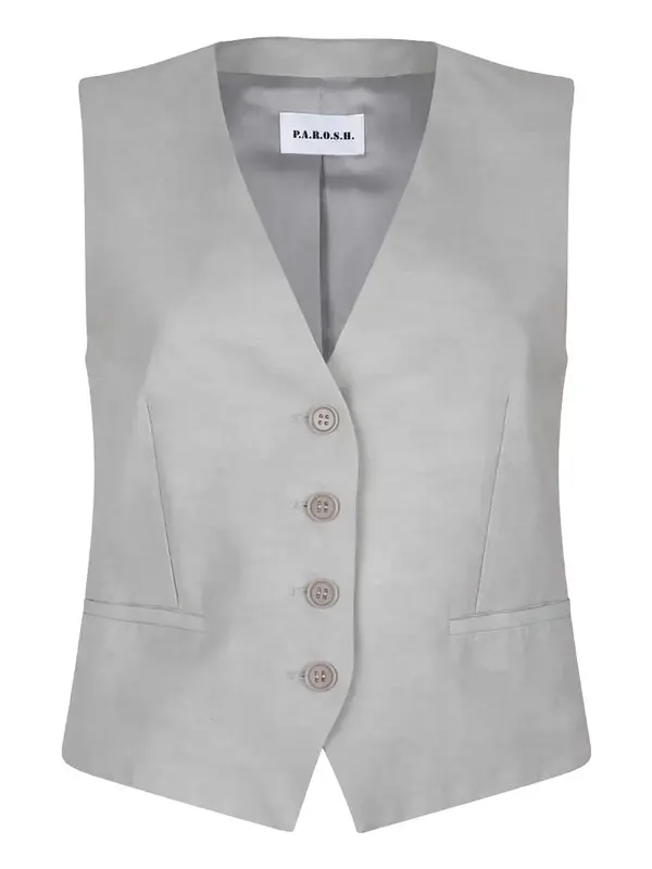 P.a.r.o.s.h Raisa Vest - Grey