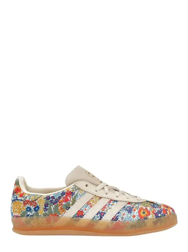 Adidas Gazelle Indoor Liberty London Floral Embroidery Sneakers - Off/white