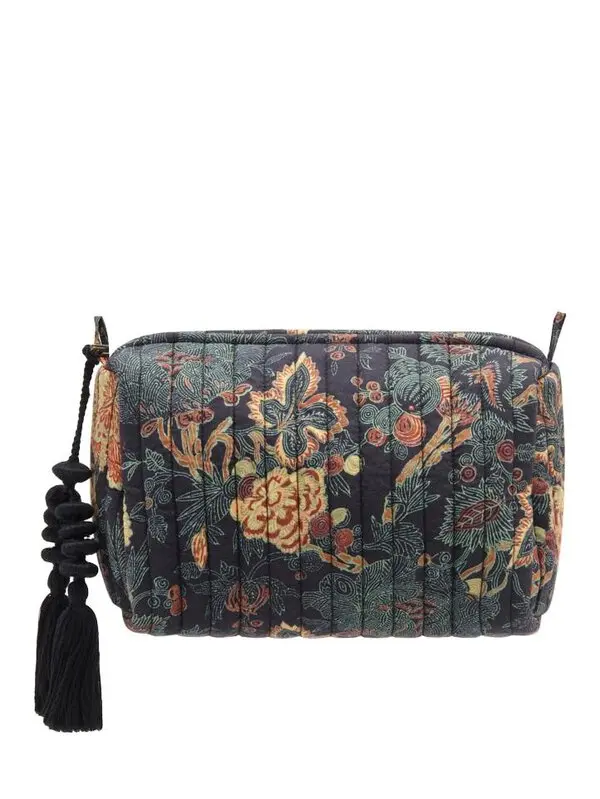 Ulla Johnson Priya Makeup Bag - Lapis