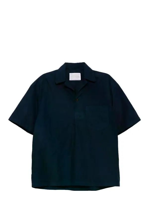 Kolor Patch Pocket Shirt - Blue