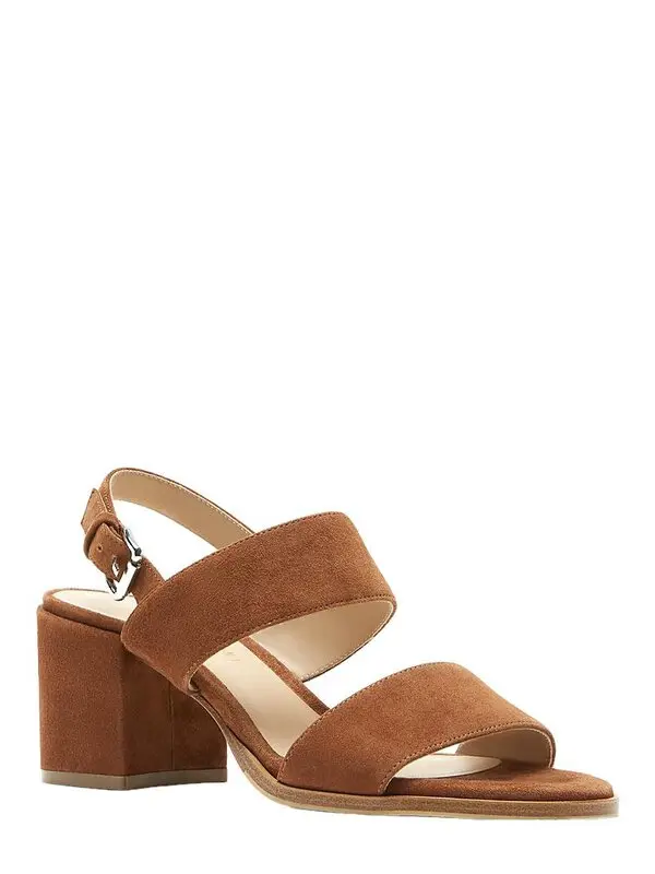La Canadienne Flemming Suede Sandals - Cafe