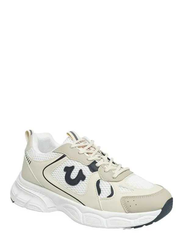 True Religion Trina Sneakers - Beige Multi
