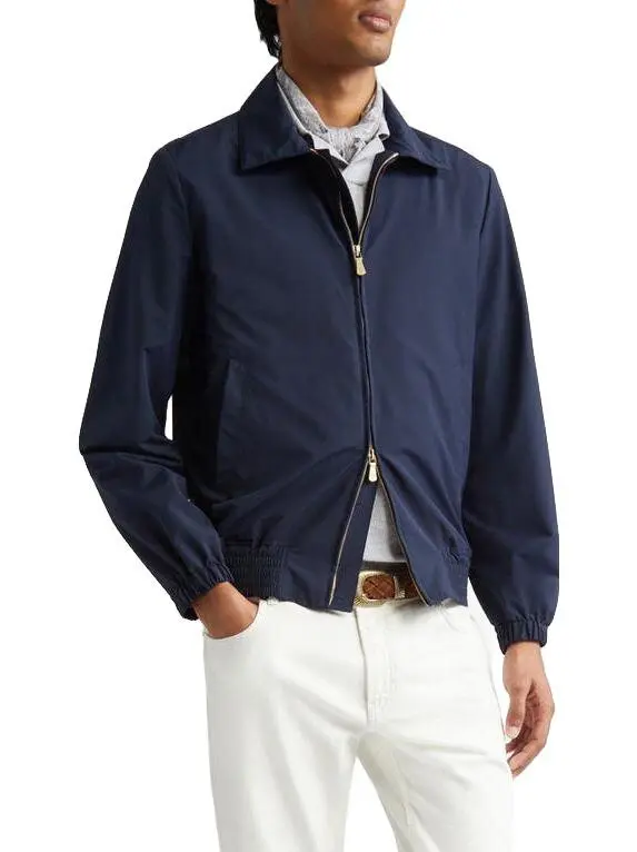 Eleventy Wool-blend Jacket - Blue