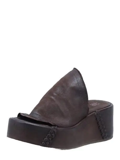 A.S.98 Marlon Platform Sandal - Brown