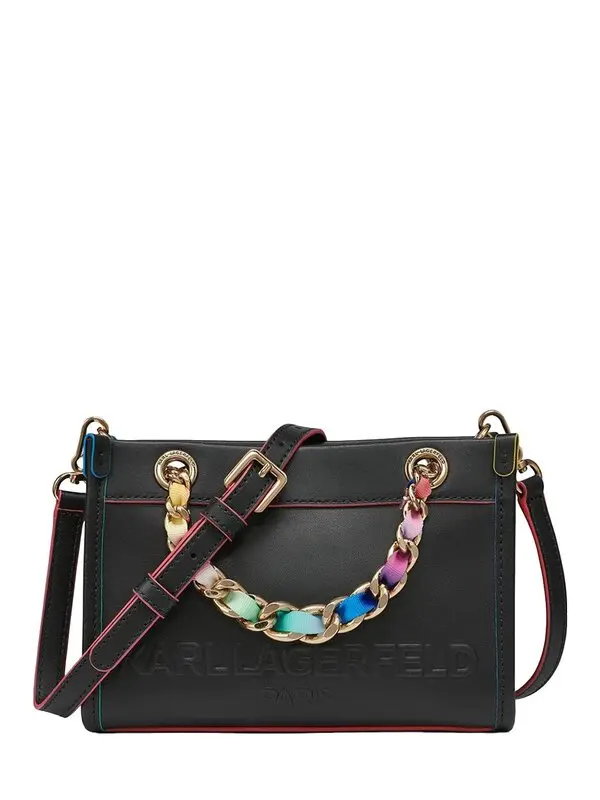 Karl Lagerfeld Paris Savoie Crossbody Bag - Black Multi